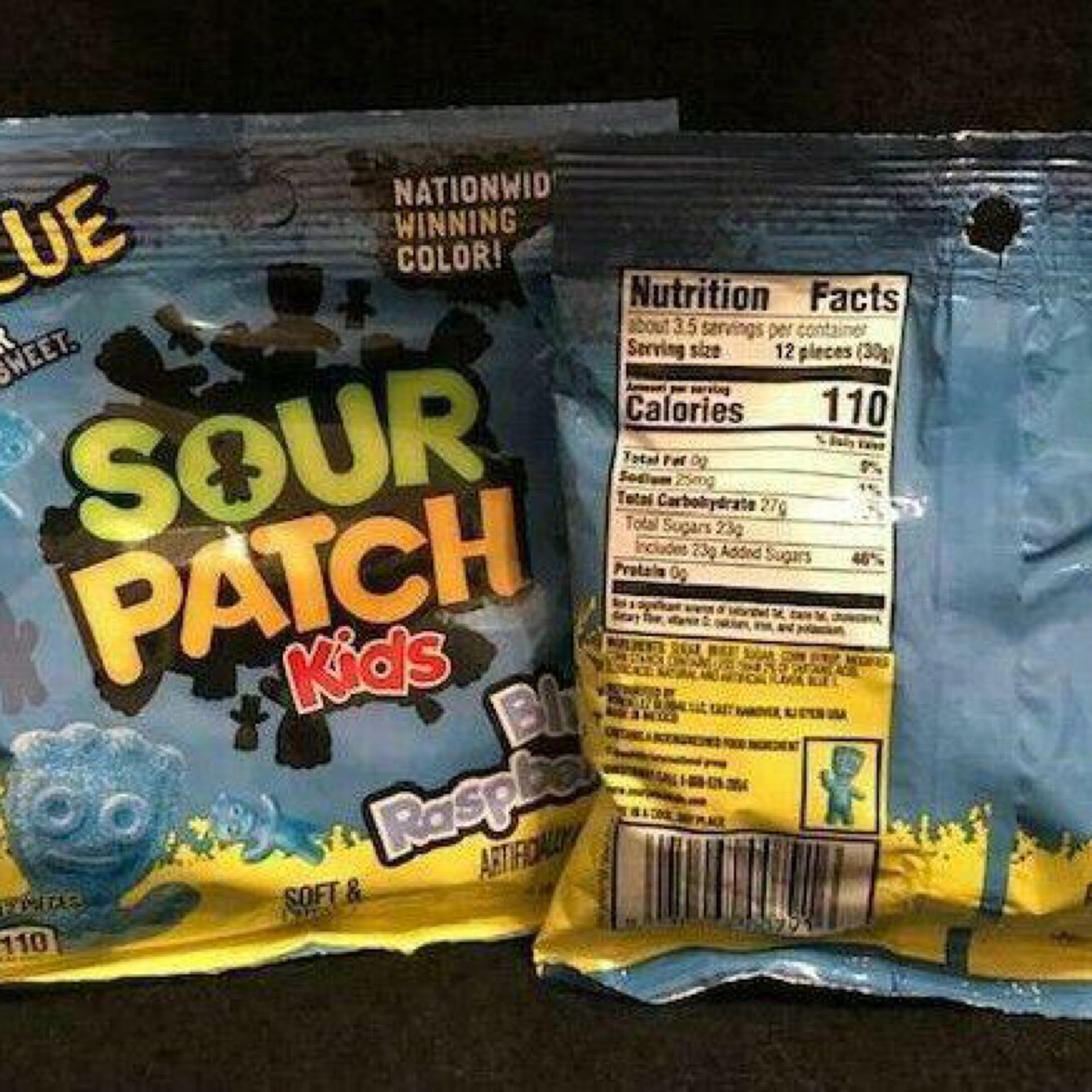 blue raspberry candy sour