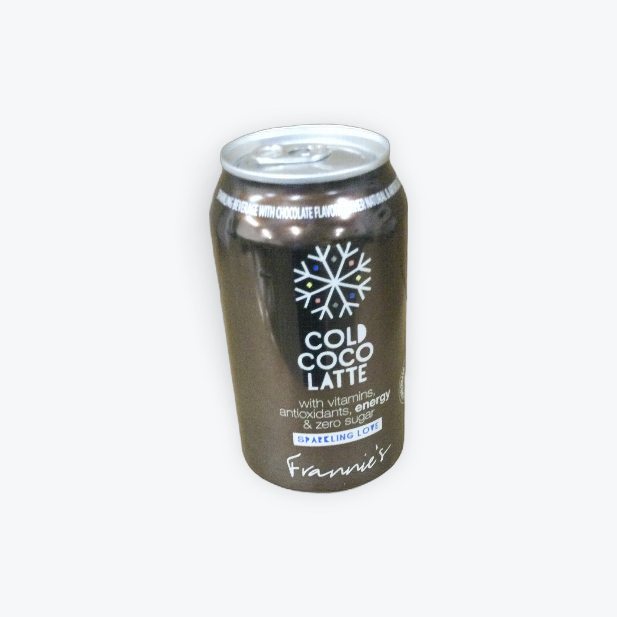 Frannies Cold Coco Latte 12 oz Can with Vitamins, Antioxidants, Energy ...